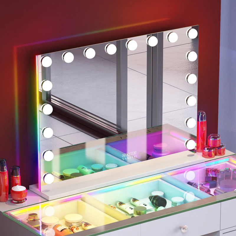 The Facts and Benefits of LED and RGB Vanity Mirrors | Vanitii UK Blog